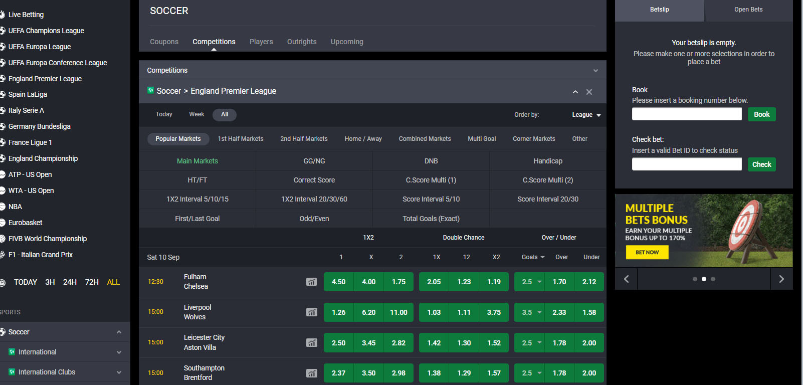 How to use the Bet9ja Soccer Page – Bet9ja Help Site